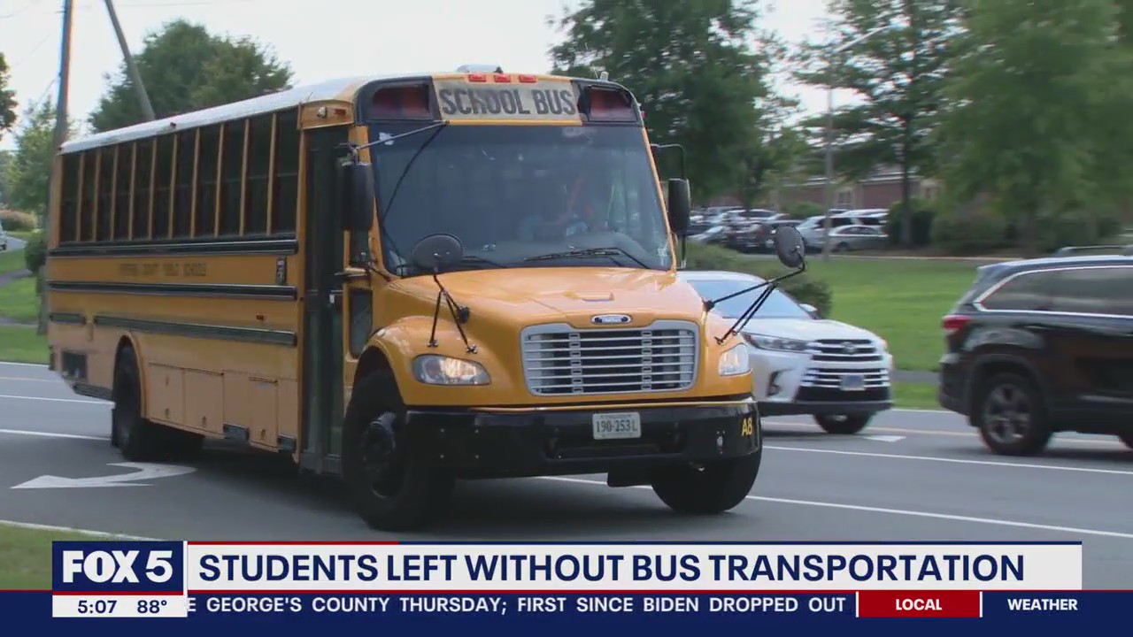 Students left without bus transportation in Stafford County | FOX 5 DC