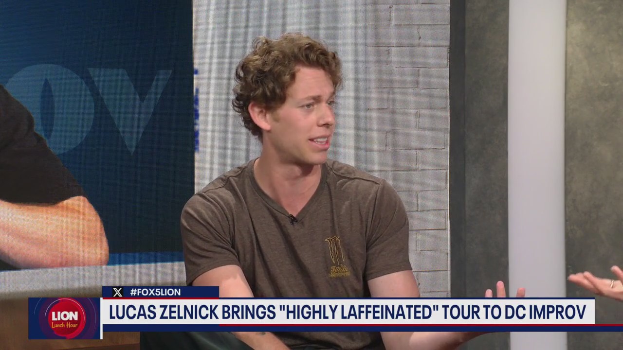 Comedian Lucas Zelnick in DC: "I love this city" | FOX 5 DC