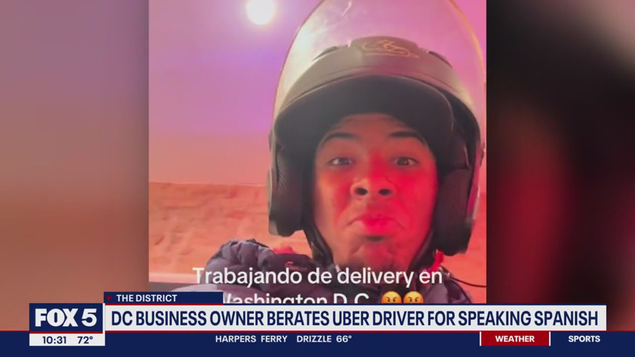 DC coffee shop owner berates Uber Eats driver for speaking Spanish ...