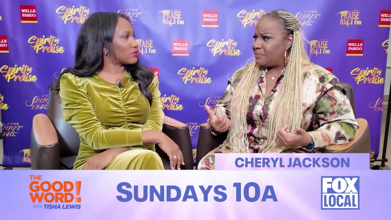 Praise 104.1's Cheryl Jackson joins 'The Good Word' this Sunday | FOX 5 DC