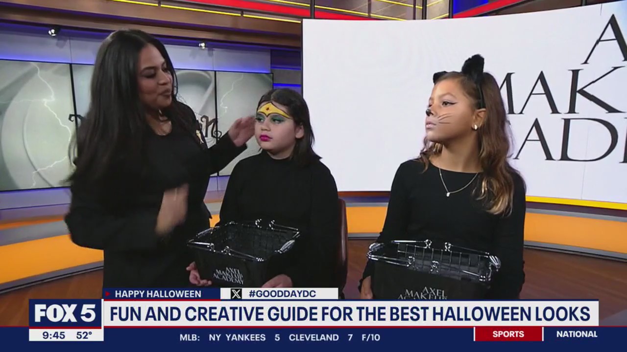 Safe and easy Halloween makeup for kids | FOX 5 DC
