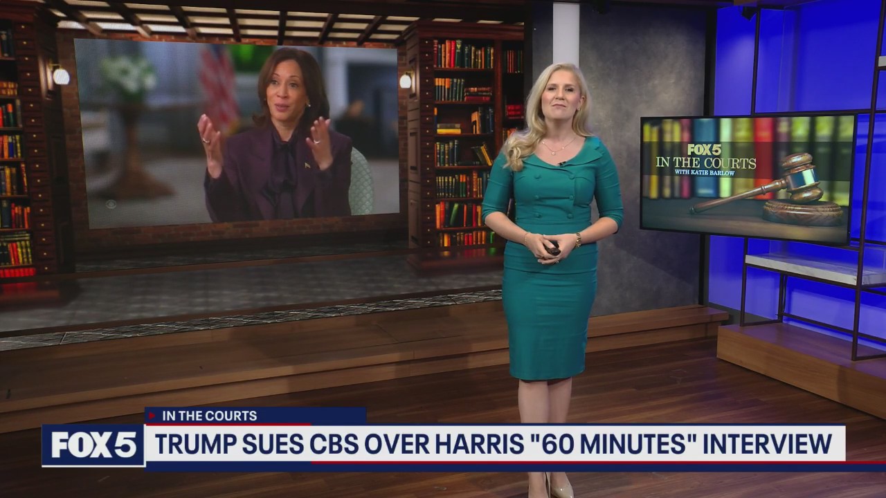 Trump sues CBS for $10 billion in damages | FOX 5 DC