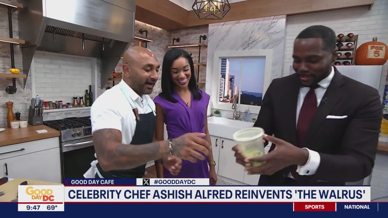 Celebrity Chef Ashish Alfred reinvents 'The Walrus' | FOX 5 DC