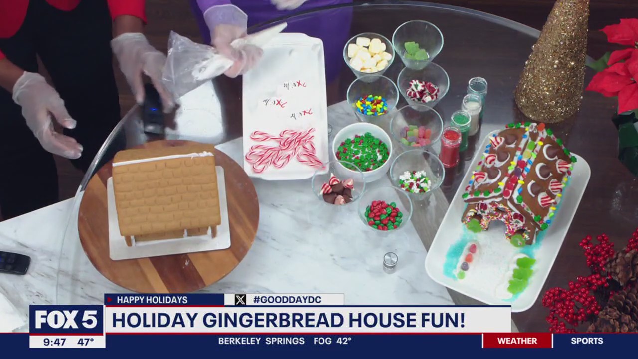 Holiday Gingerbread House Fun | FOX 5 DC