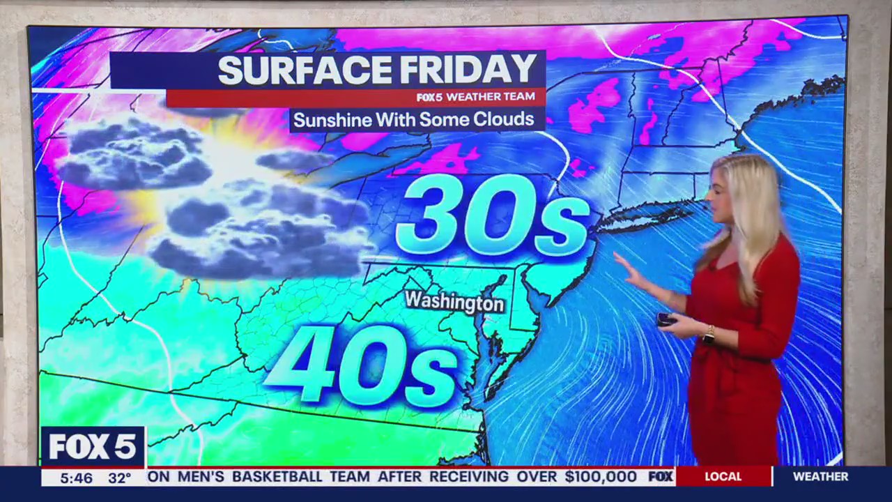 FOX 5 Weather forecast for Friday, December 13 | FOX 5 DC