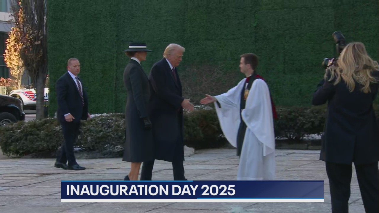 Trump arrives at St. John?s Episcopal Church | FOX 5 DC