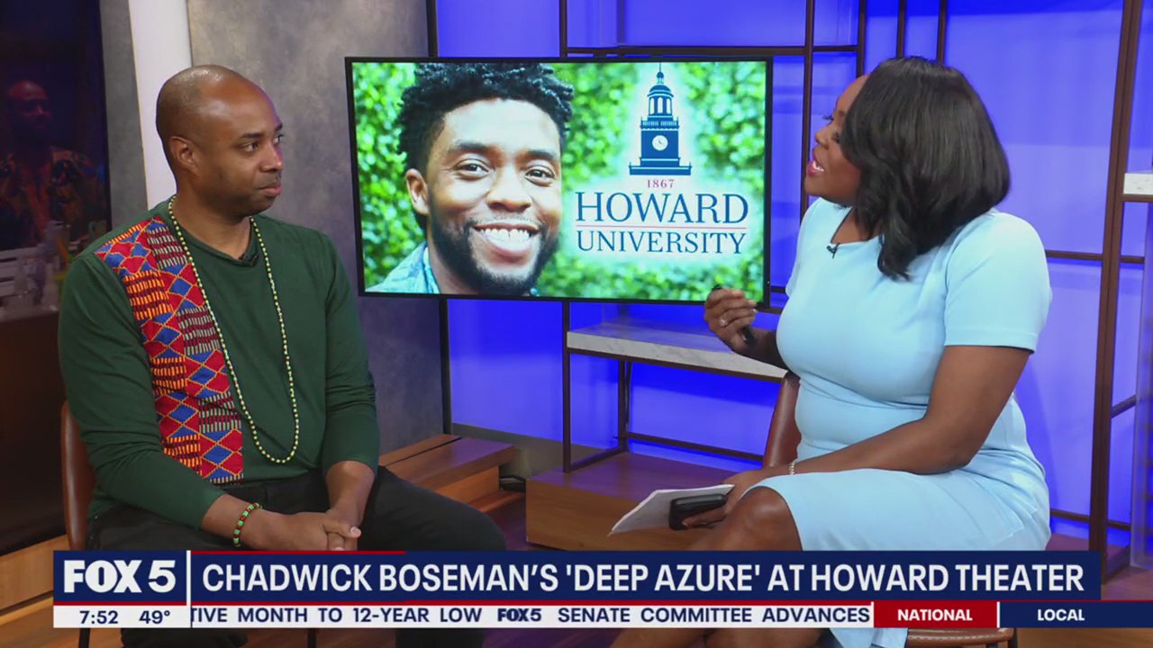 Chadwick A. Boseman's 'DEEP AZURE' at Howard Theater | FOX 5 DC