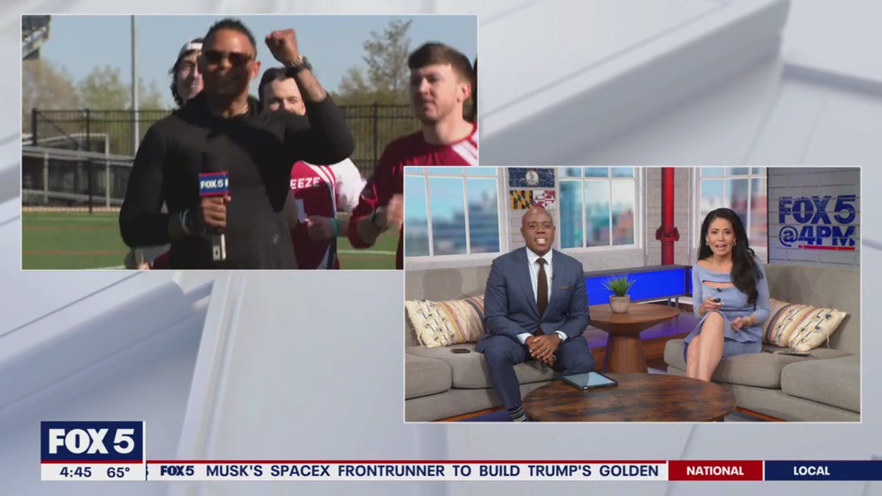 DC Breeze Ultimate Frisbee taking flight in D.C. | FOX 5 DC