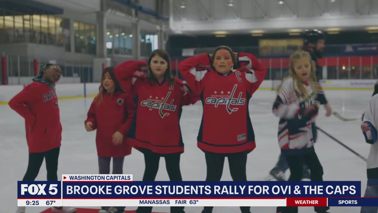 Brooke Grove students rally for Ovechkin and the Capitals | FOX 5 DC