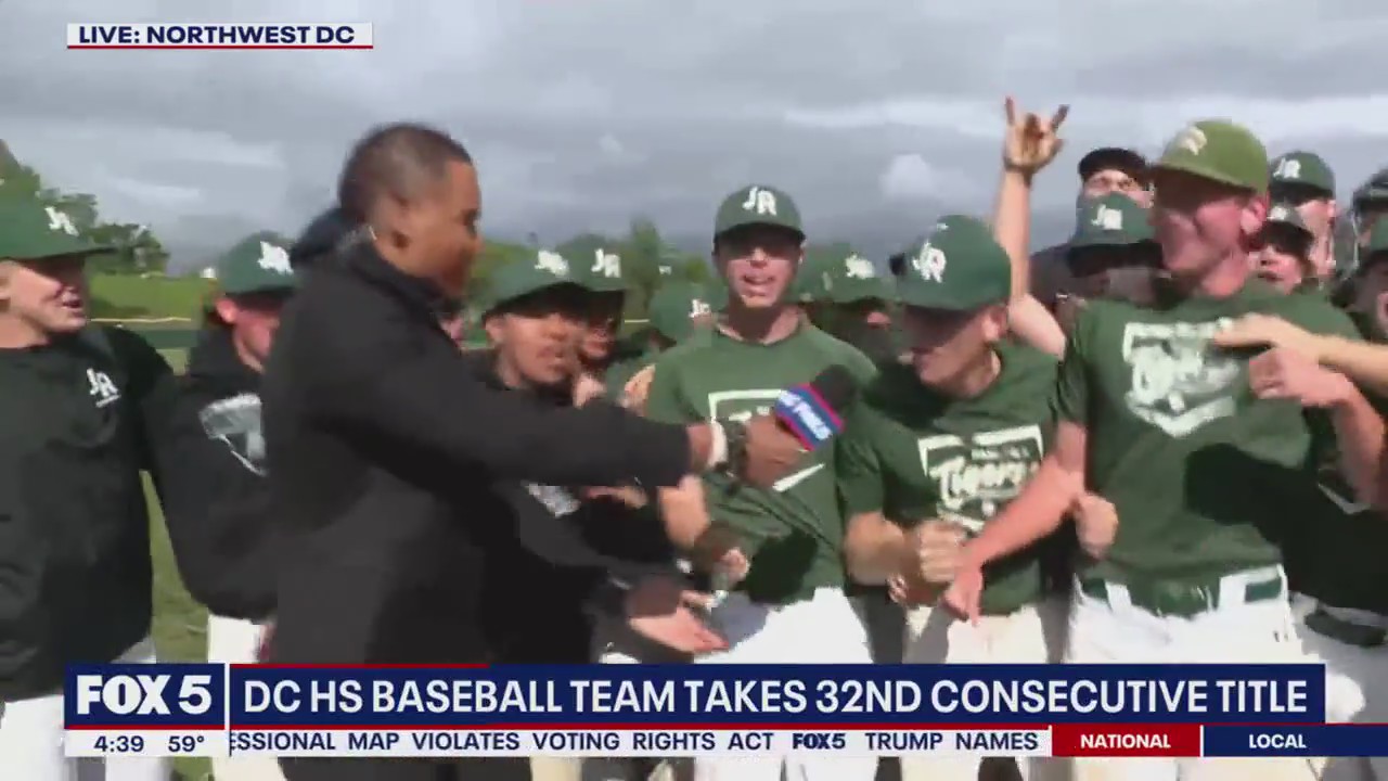 Jackson Reed wins 32nd consecutive DCIAA title | FOX 5 DC