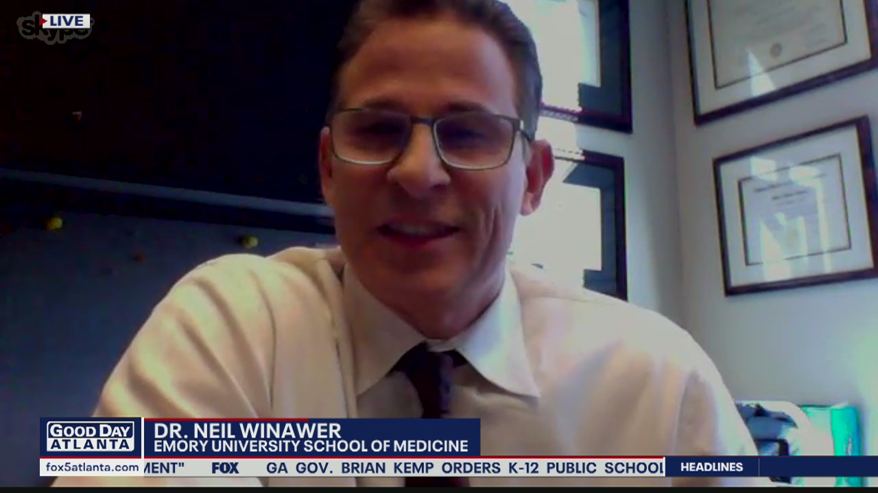 Emory's Dr. Neil Winawer shares latest COVID-19 recommendations | FOX 5 ...