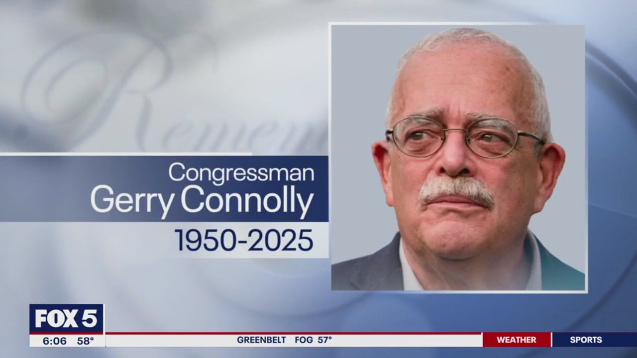 Paying tribute to late Virginia Rep. Gerry Connolly | FOX 5 DC