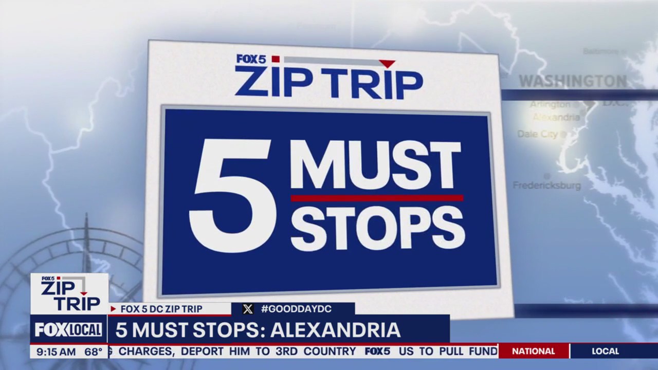 5 Must Stops in Alexandria, VA | FOX 5 DC