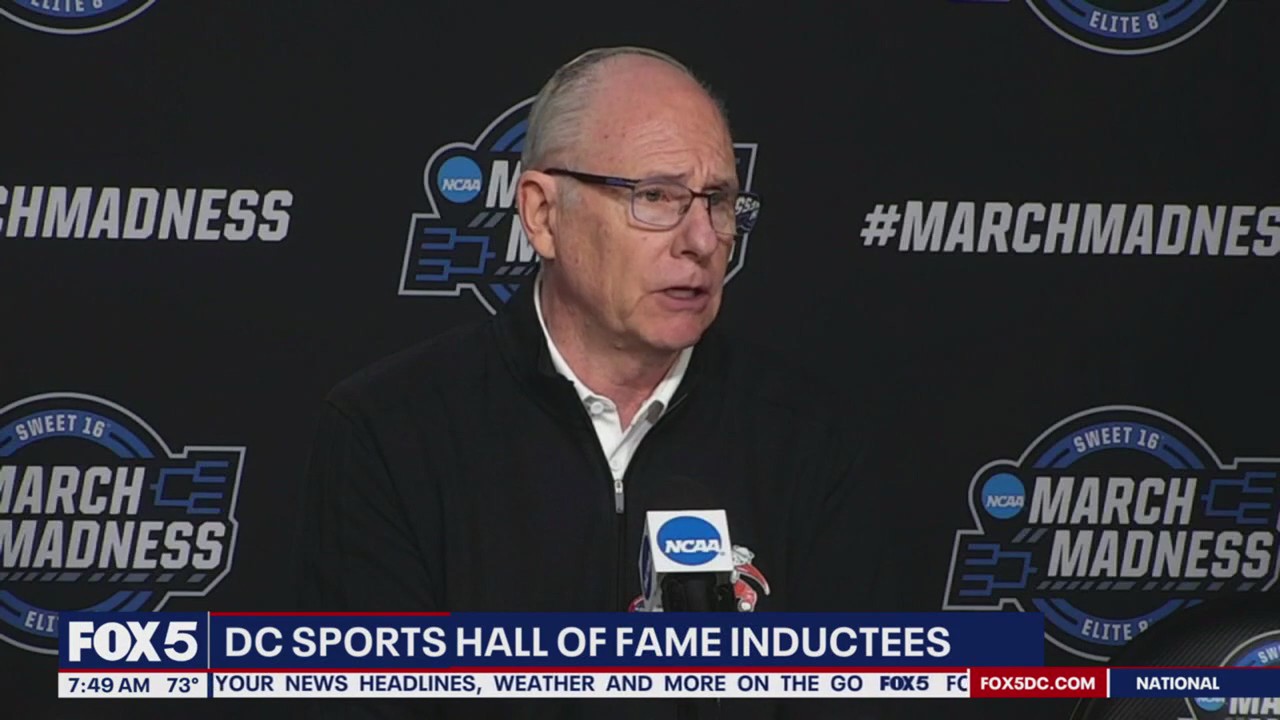 DC sports Hall of Fame induction | FOX 5 DC