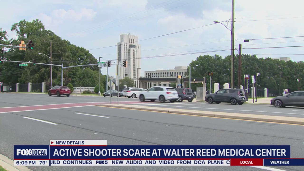 Walter Reed lockdown lifted after training rifle | FOX 5 DC