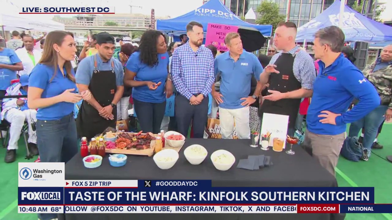 Zip Trip to The Wharf: Taste of Kinfolk Southern Kitchen | FOX 5 DC