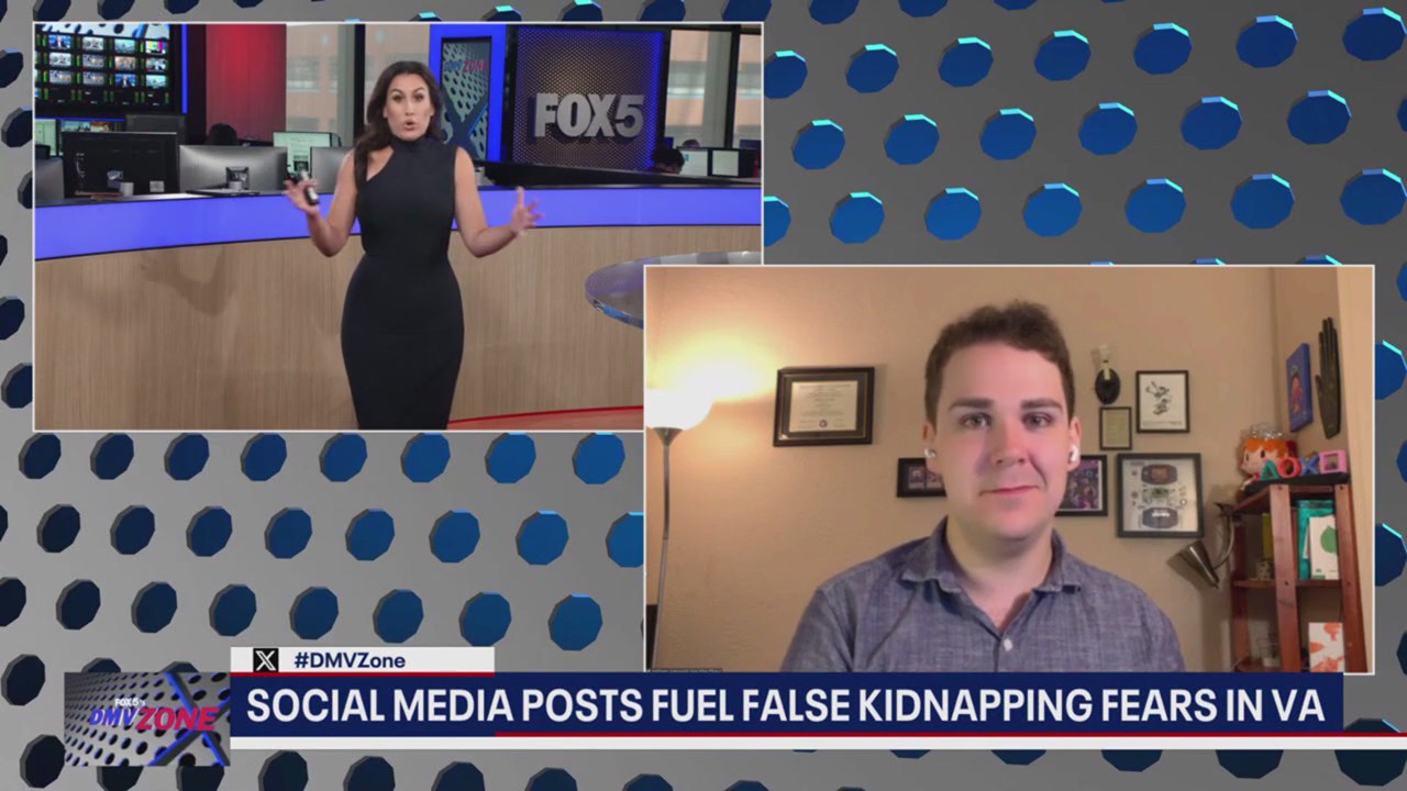 Social media posts fuel false kidnapping fears in Virginia | FOX 5 DC