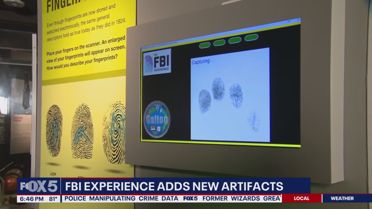 FBI Experience adds new artifacts | FOX 5 DC