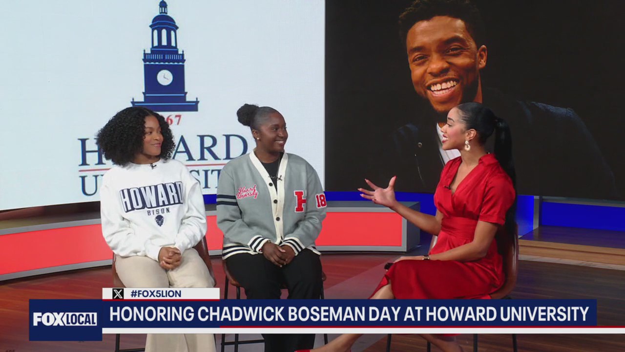Honoring Chadwick Boseman Day at Howard University | FOX 5 DC