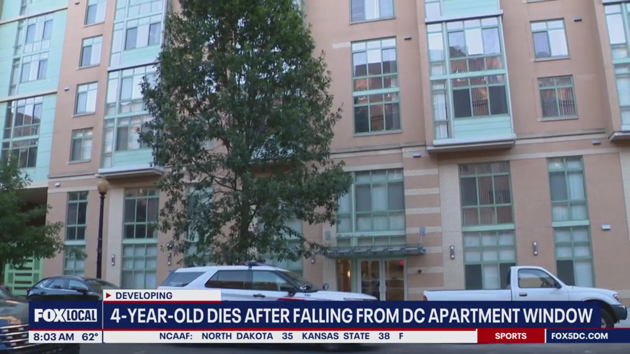 4-year-old dies after falling from DC apartment window | FOX 5 DC