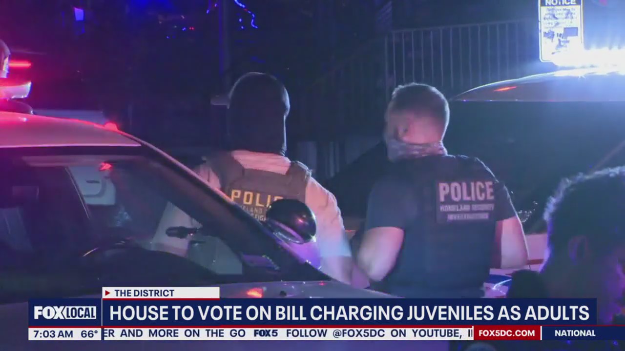 House to vote on DC juvenile charging bill | FOX 5 DC