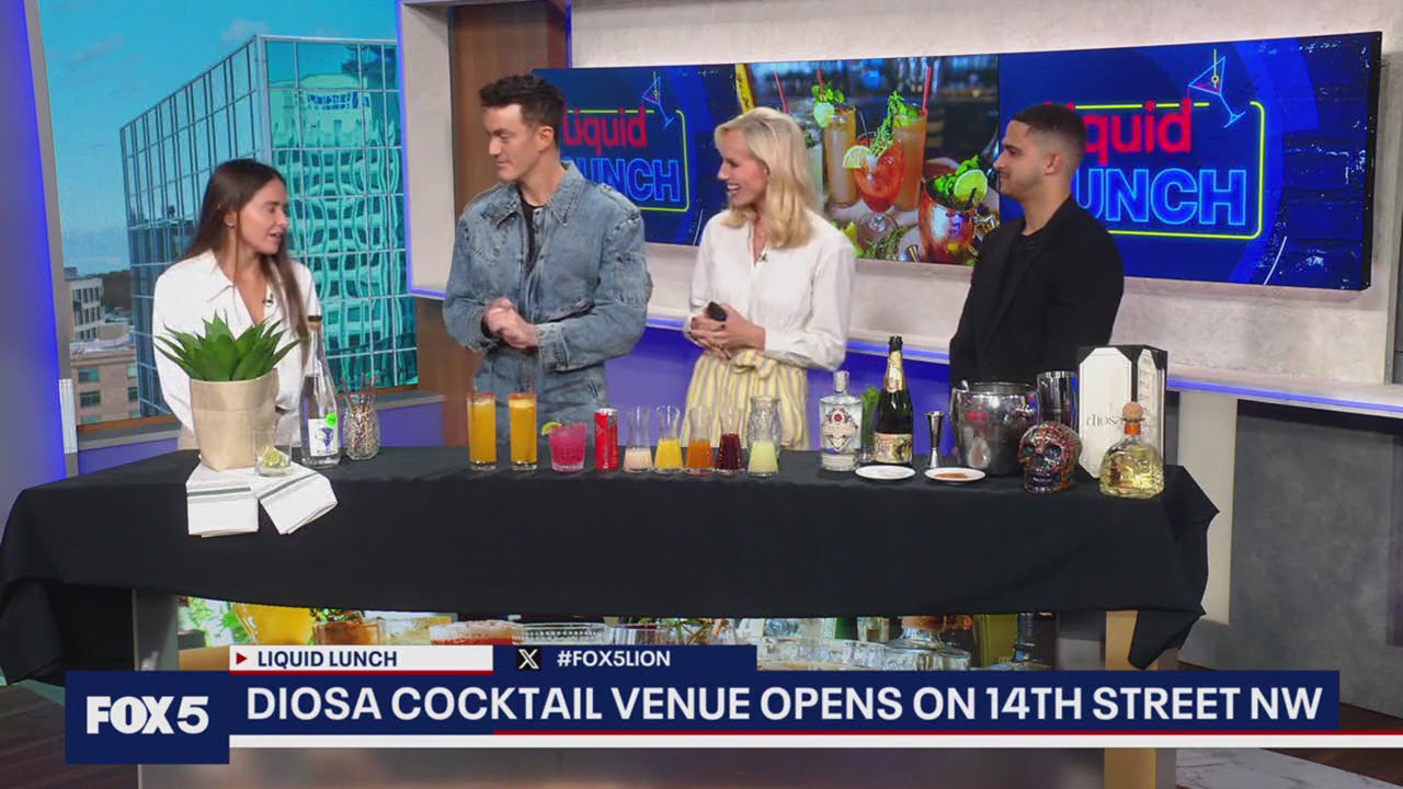 Liquid Lunch : Diosa Cocktail Venue | FOX 5 DC