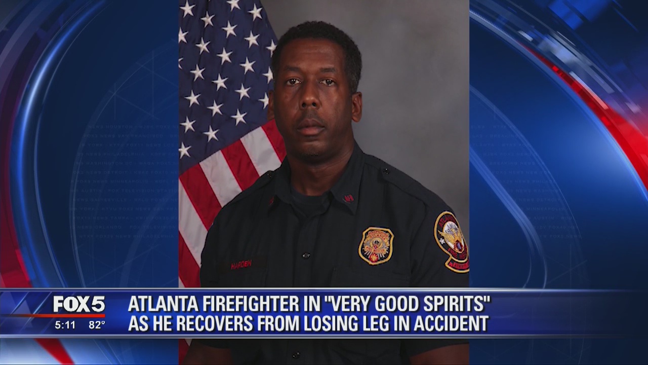 Atlanta firefighter in 'very good spirits' following crash | FOX 5 Atlanta