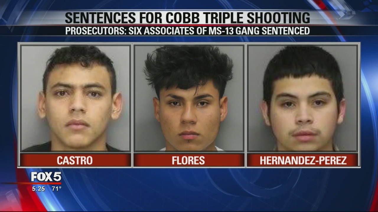 6 suspected gang members charged and hunt underway for one more | FOX 5 ...