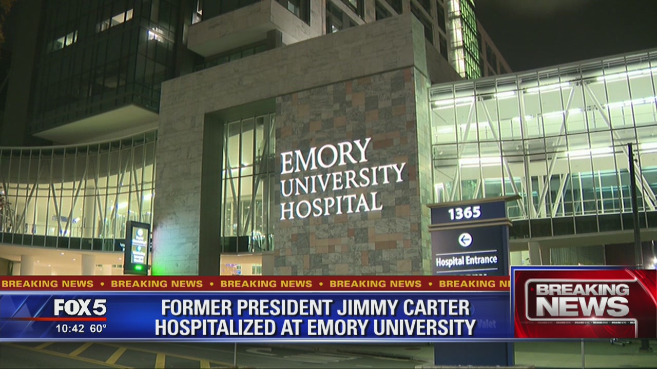 President Carter in the hospital | FOX 5 Atlanta