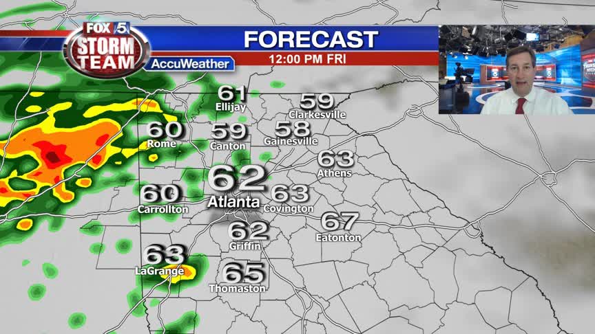 Major weather changes ahead, and they begin on Friday | FOX 5 Atlanta