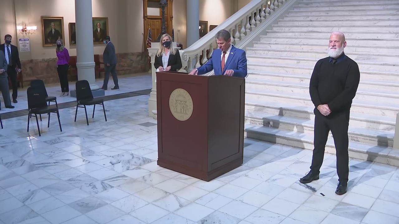 Georgia governor, first lady announce measures to combat human ...
