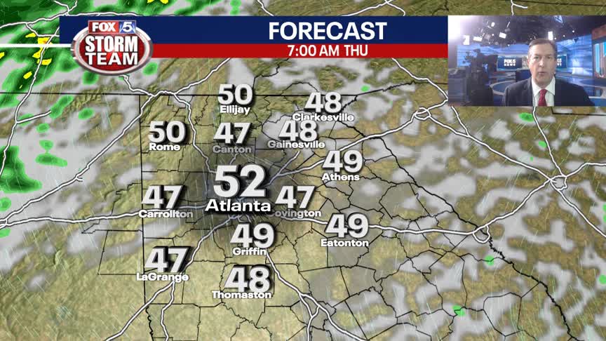 Wednesday Evening Weather Outlook | FOX 5 Atlanta