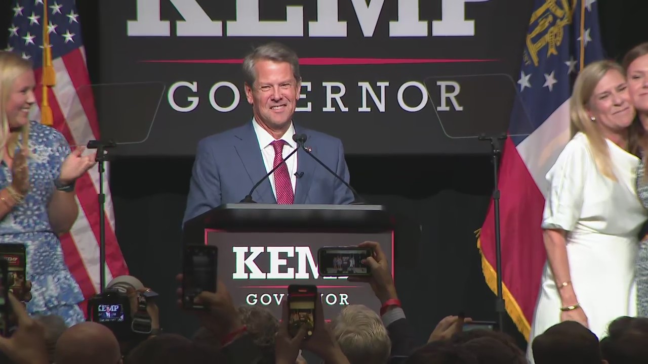 Georgia primary election night coverage: Gov. Brian Kemp thanks ...
