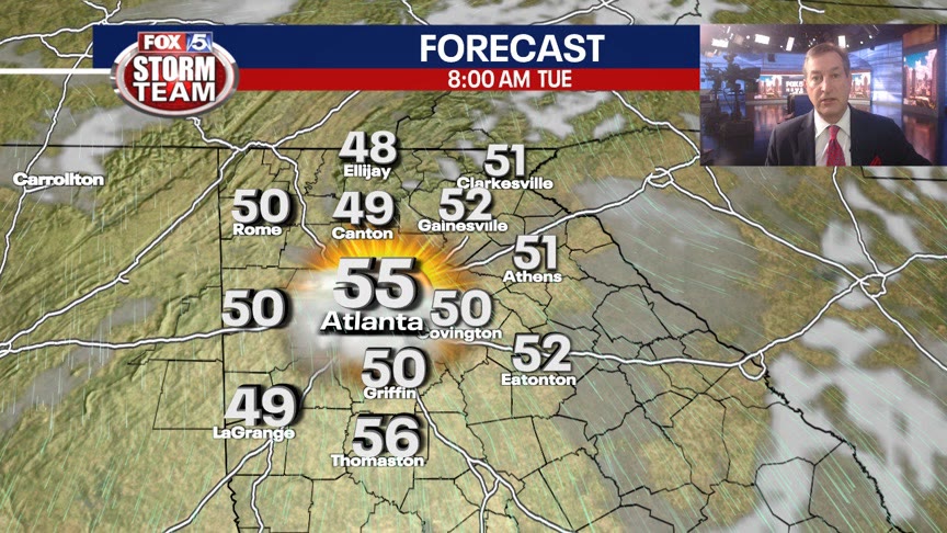 Monday Evening Weather Update | FOX 5 Atlanta