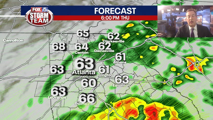 Wednesday Evening Weather Update | FOX 5 Atlanta