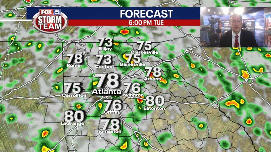 Monday Evening Weather Update | FOX 5 Atlanta