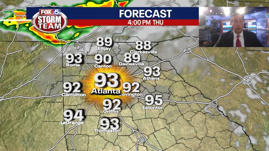 Wednesday evening weather update | FOX 5 Atlanta