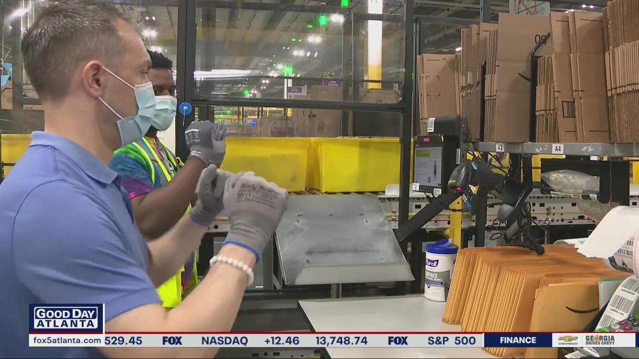 Wellness gets prime attention inside local Amazon facility | FOX 5 Atlanta