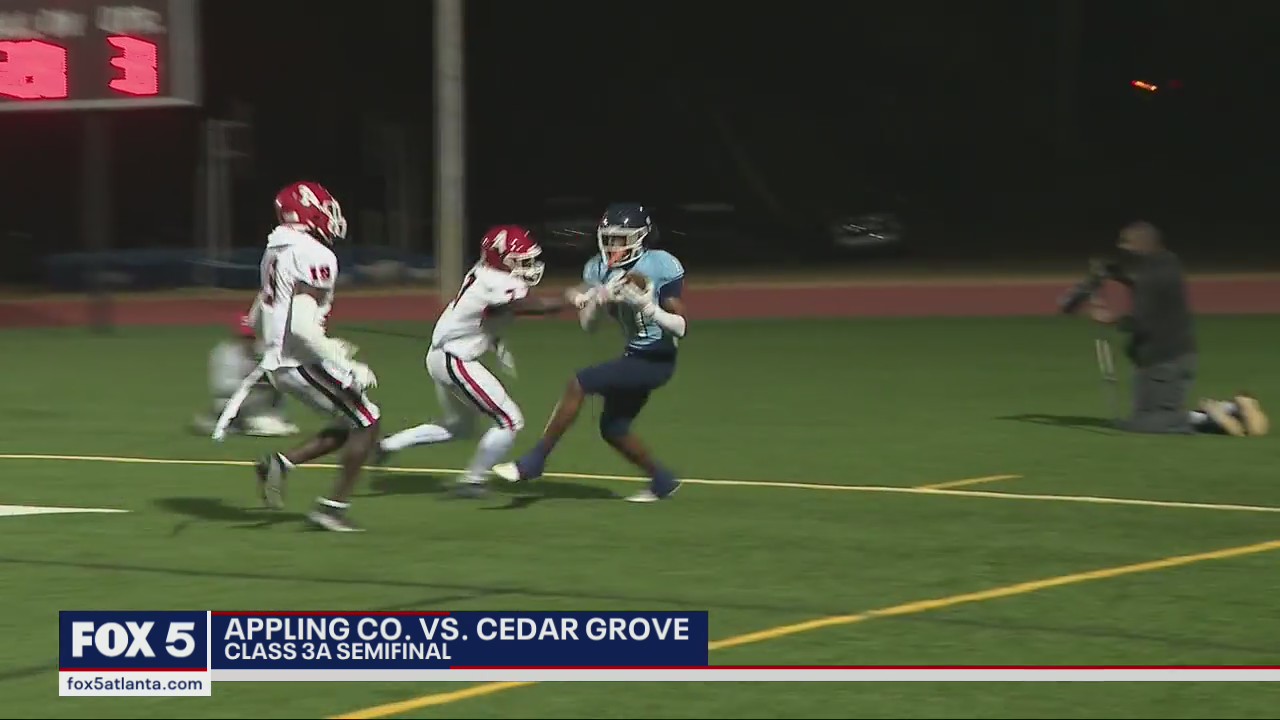Appling County vs. Cedar Grove | FOX 5 Atlanta