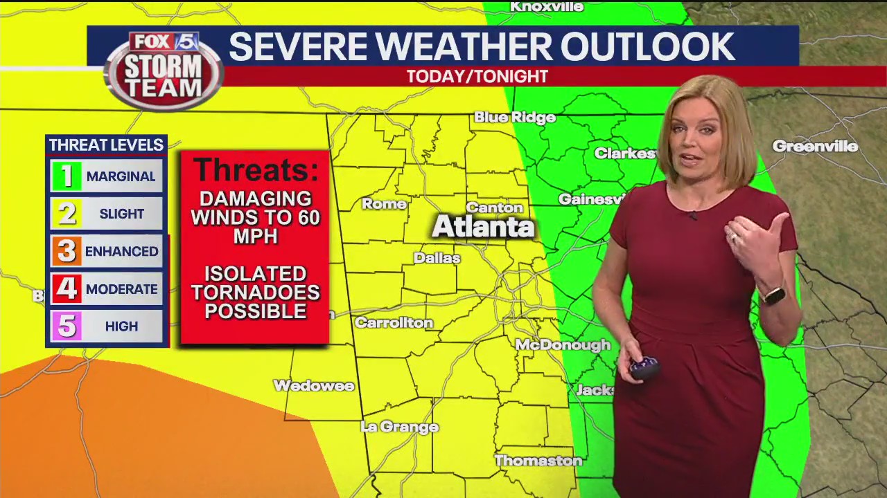 Tuesday morning weather forecast | FOX 5 Atlanta