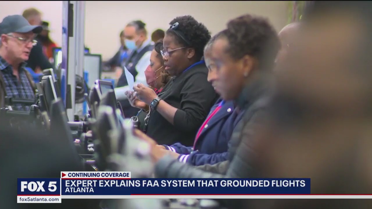 Experts explain FAA system that grounded flights | FOX 5 Atlanta