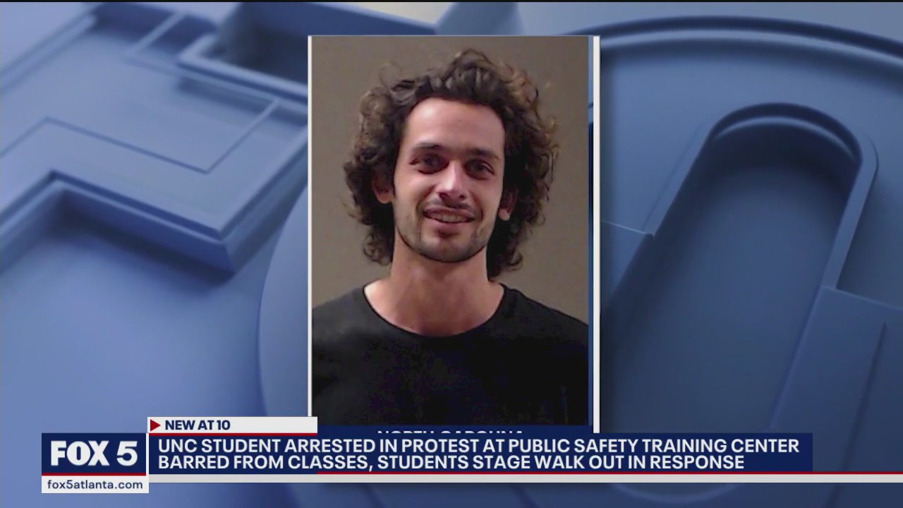 UNC barred from classes due to 'Stop Cop City' protest | FOX 5 Atlanta