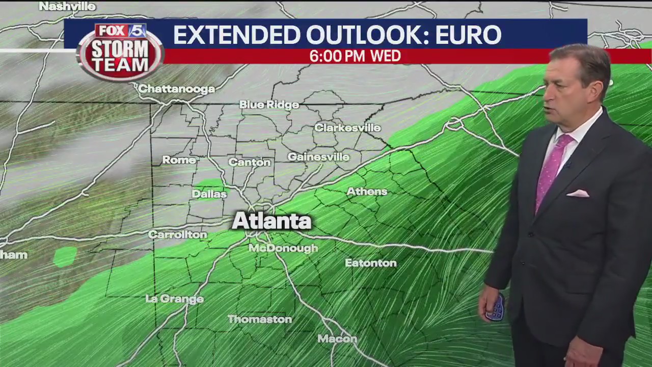 Thursday night forecast update | FOX 5 Atlanta