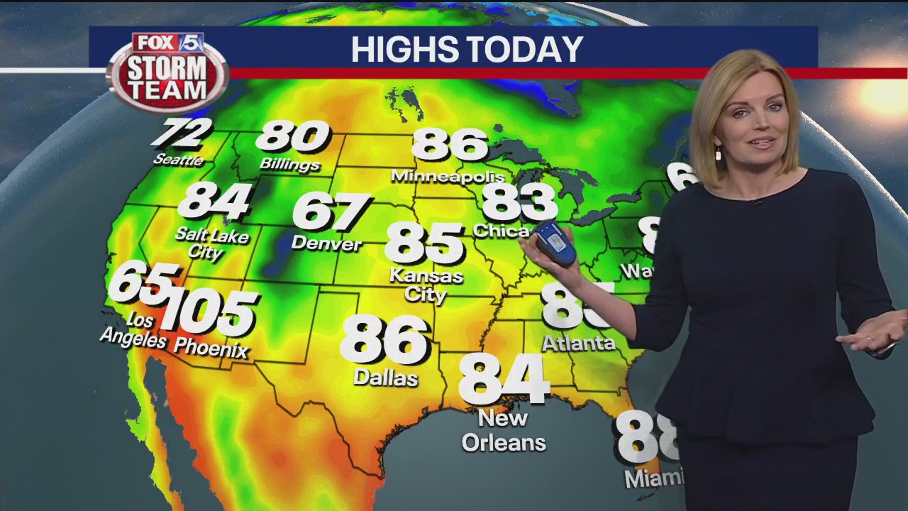 Monday morning weather forecast | FOX 5 Atlanta