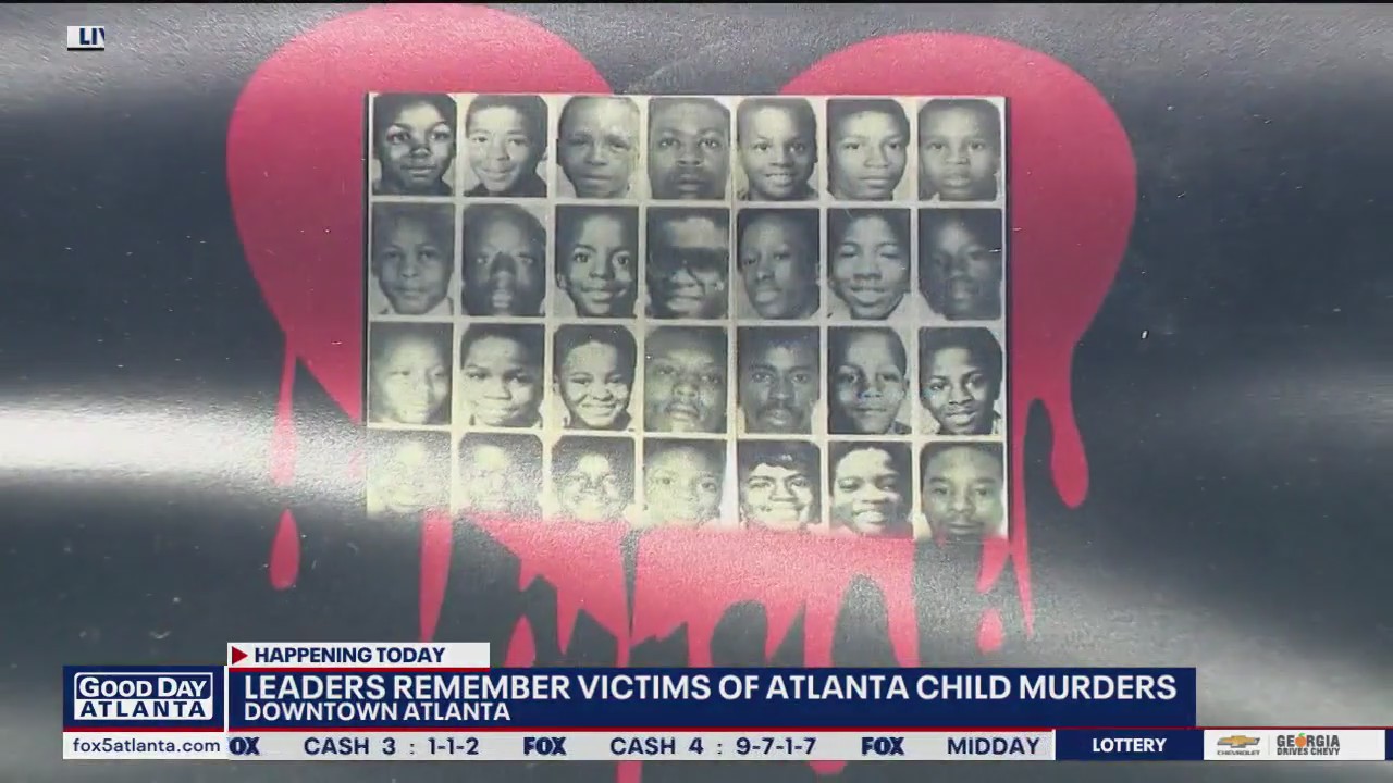 Memorial honors Atlanta child murders victims | FOX 5 Atlanta