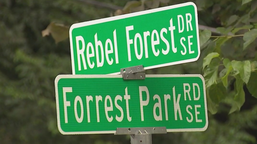 Erasing Confederate signs in Atlanta | FOX 5 Atlanta