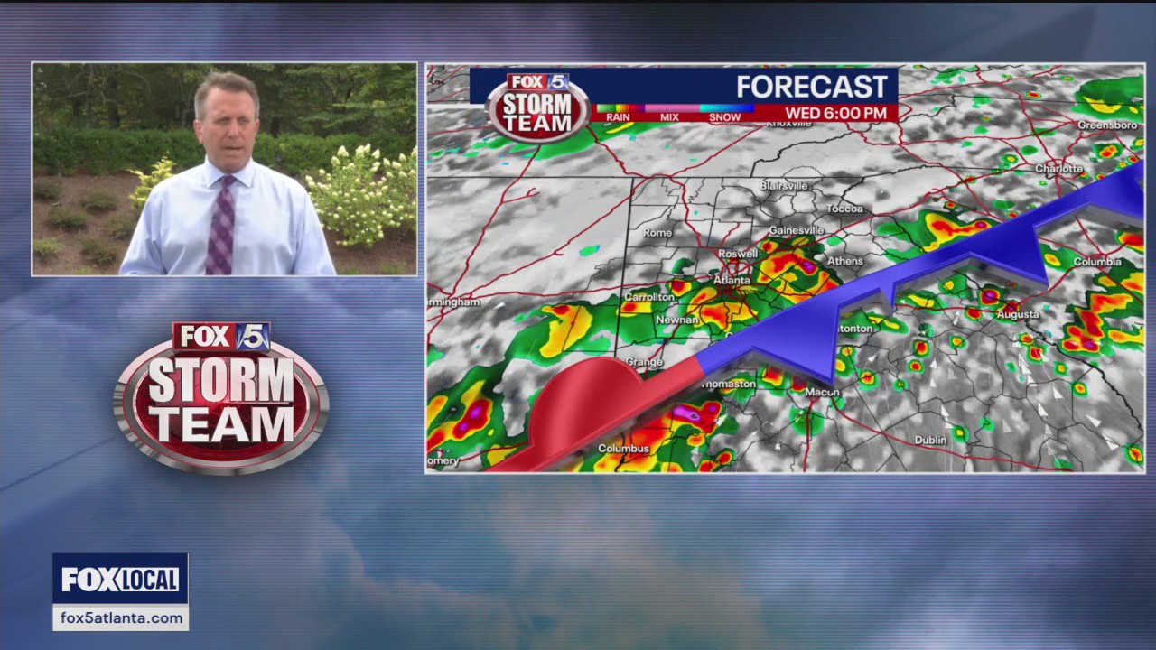 Wednesday noon weather forecast | FOX 5 Atlanta