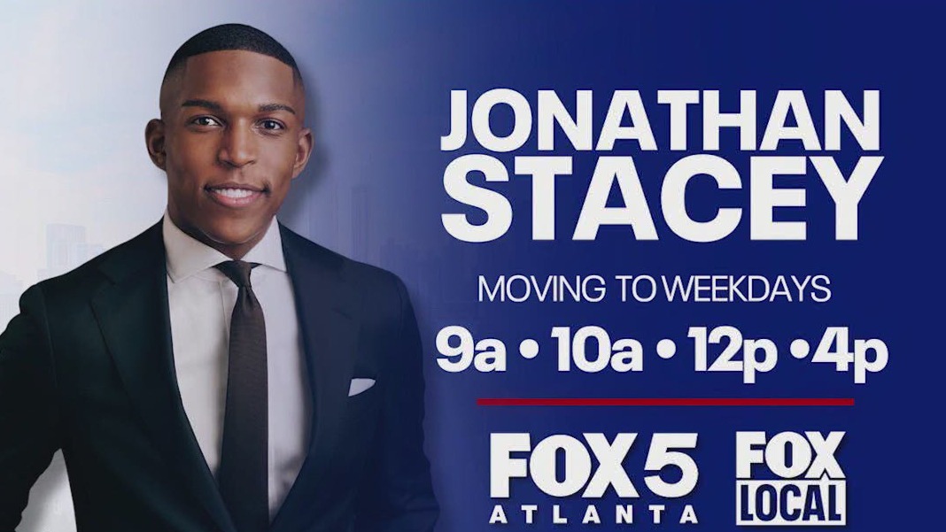 Meteorologist Jonathan Stacey moves to weekdays | FOX 5 Atlanta