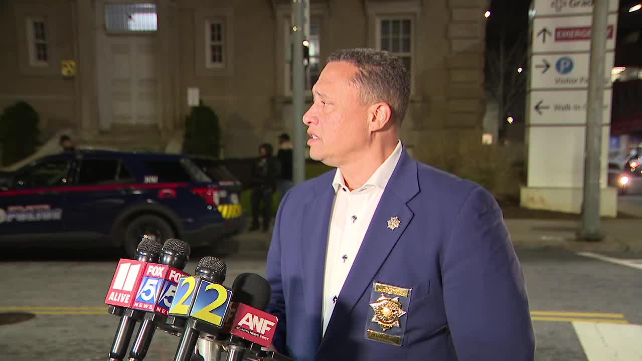 Fulton County Sheriff Pat Labat on deputy being shot | FOX 5 Atlanta