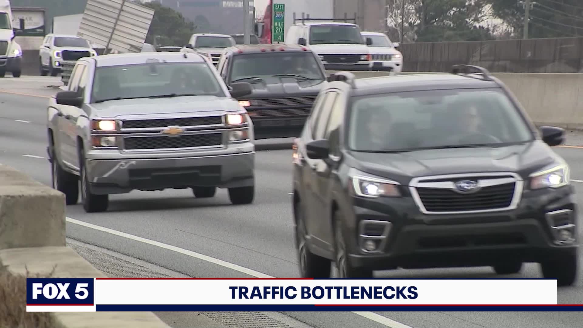Traffic Bottlenecks | FOX 5 Atlanta